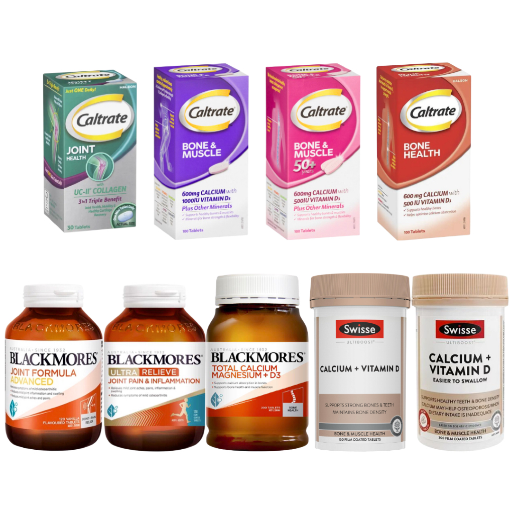 Jual CALTRATE Bone and Muscle 100 Tablets Muscles 50+ 50 + Joint Health ...