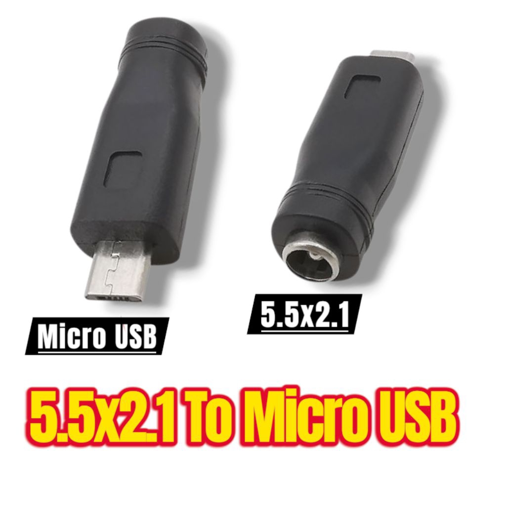 Jual CONVERTER SAMBUNGAN ADAPTOR ADAPTER JACK DC UKURAN 5.5 X 2.1 MM KE ...