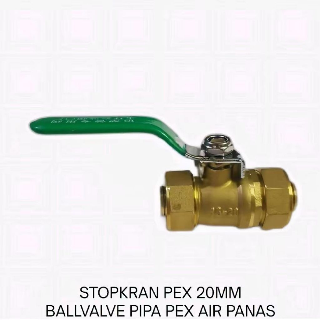 Jual Ball Valve PEX 3/4 inch Stop Kran Valve PEX 1620 Valve Pipe PEX ...