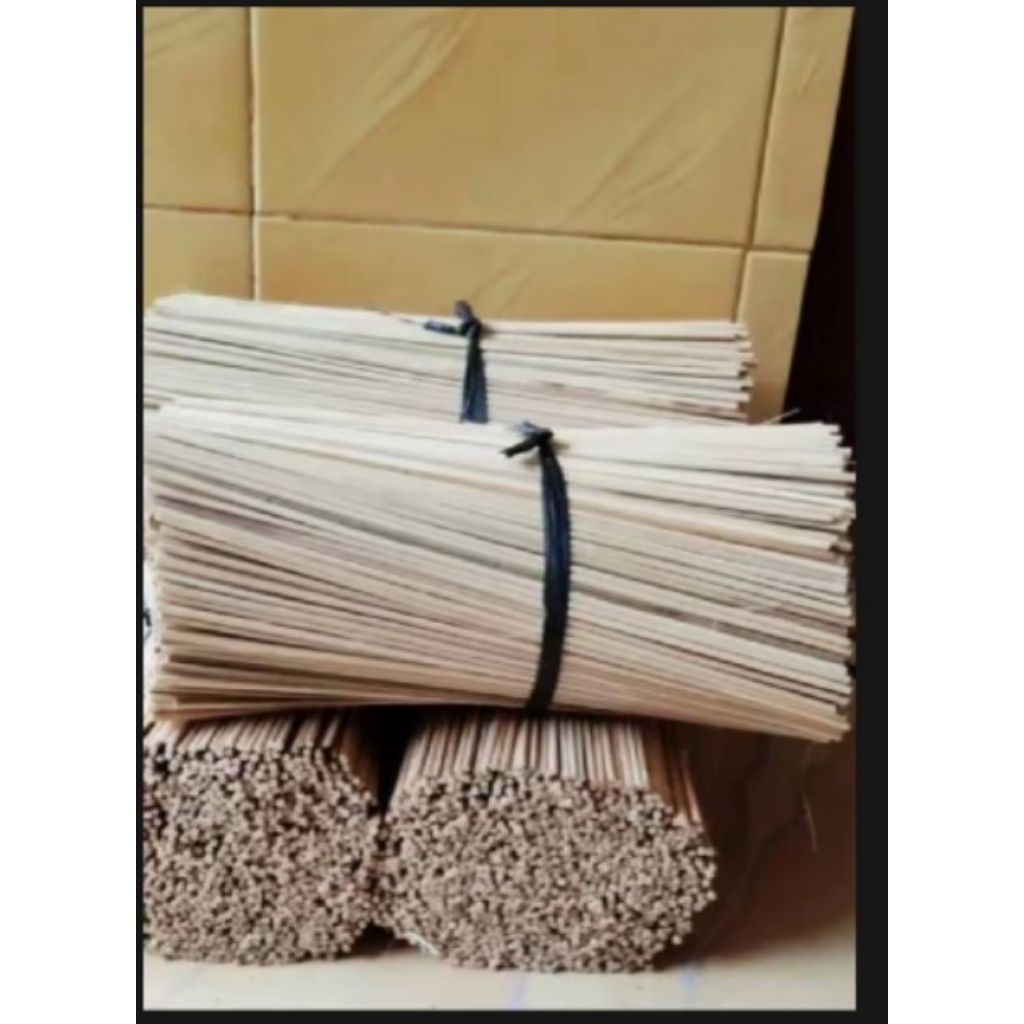 Jual 1/2kg tusuk tumpul sempol/tusuk sempol/papeda 22cm | Shopee Indonesia