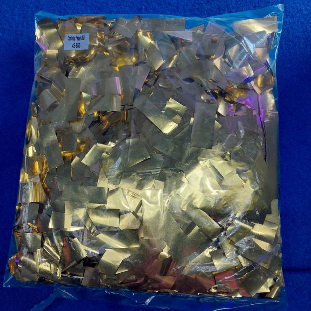 Jual Kertas Confetti Gold isi 1kg | Shopee Indonesia