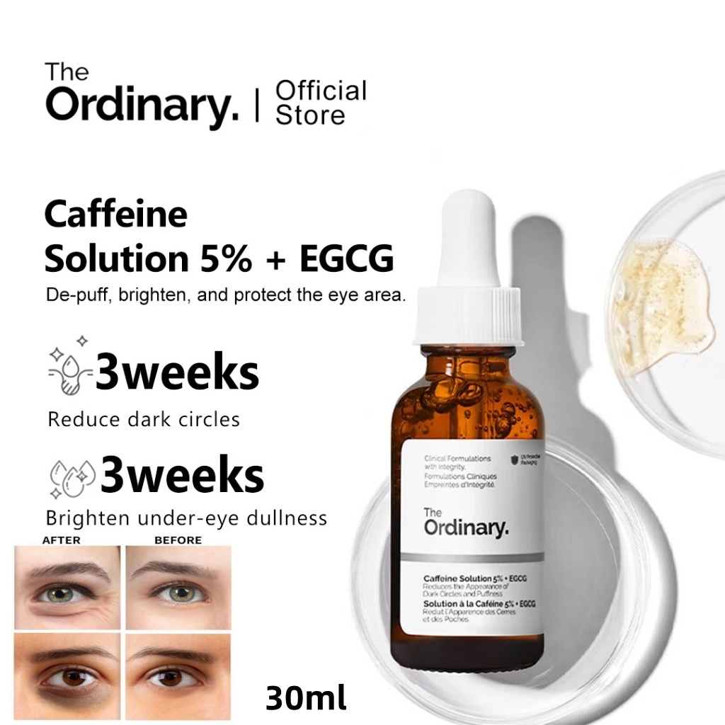 Jual The Ordinary 5% Caffeine Eye Serum 30ml - Reduces dark circles ...
