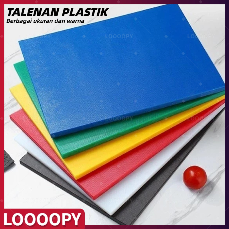 Jual LOOOOPY Talenan Cutting Choping / HDPE Food Grade Kualitas Bagus ...