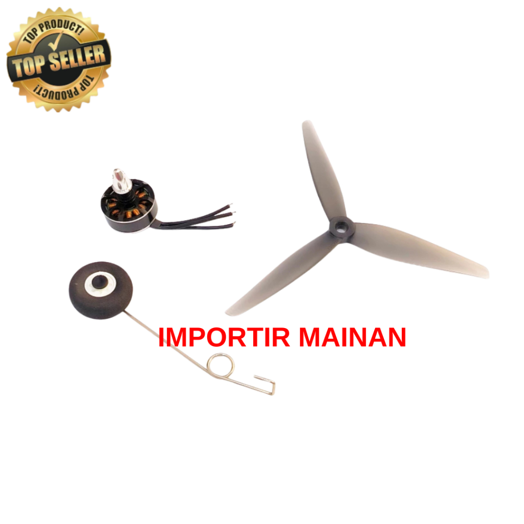 Jual part rc plane Ki-84 Ki84 dinamo brushless propeller landing skid ...