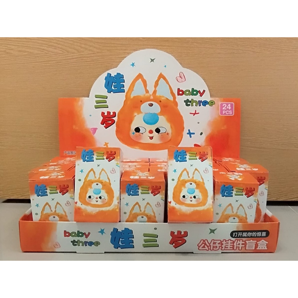 Jual BLIND BOX BABY THREE Bag Charm random AW BT09 | Shopee Indonesia
