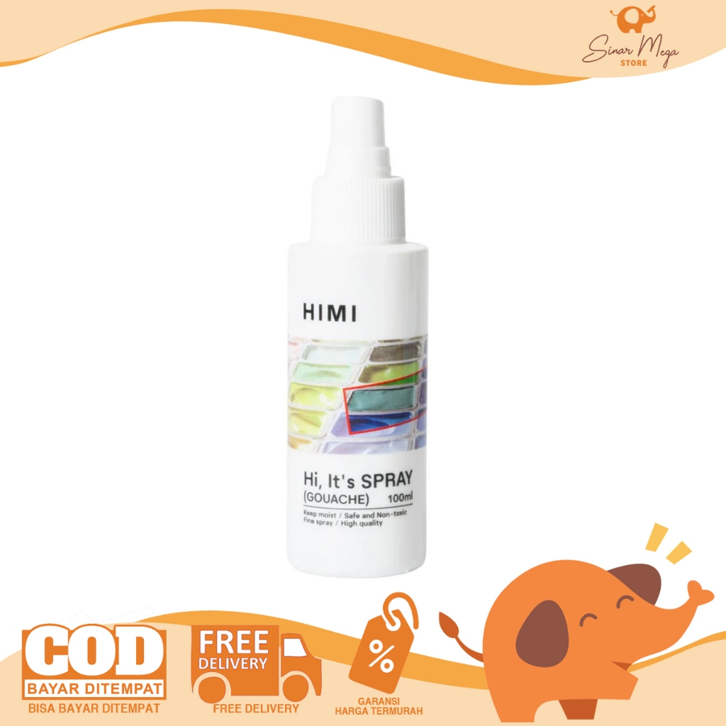 Jual HIMI Moisturized Gouache Spray 100ml Cairan Pelembab Semprot ...