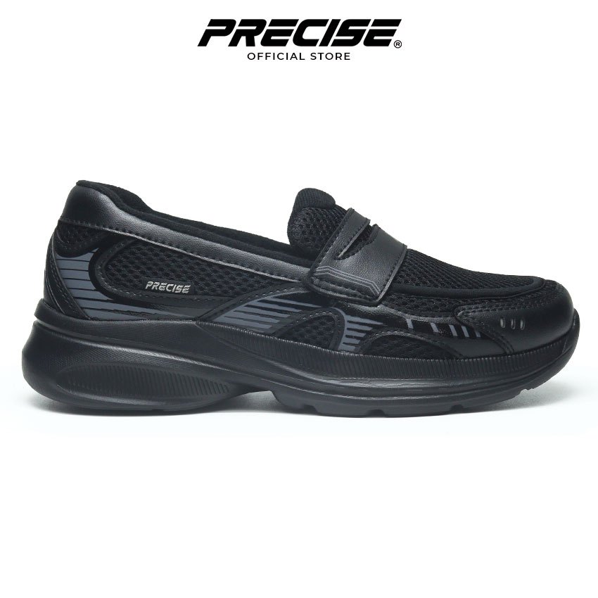 Jual Precise Viola LC W Sepatu Sneakers Loafer Sekolah - Black | Shopee ...