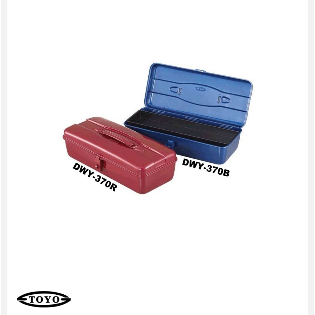 Jual Toyo Tool Box Red W/ Inner Tray DWY-370R | Shopee Indonesia