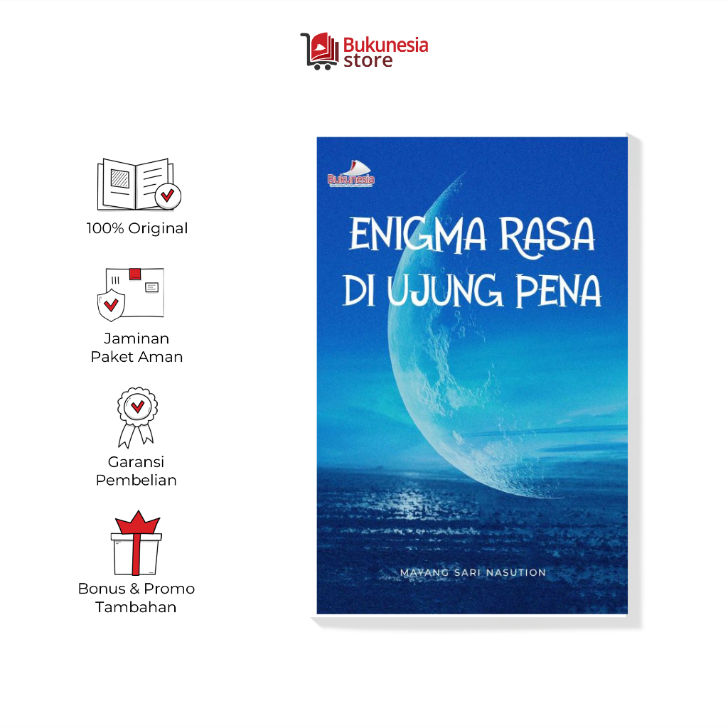 Jual Bukunesia | Buku Enigma Rasa Di Ujung Pena | Buku Puisi | Original | Shopee Indonesia