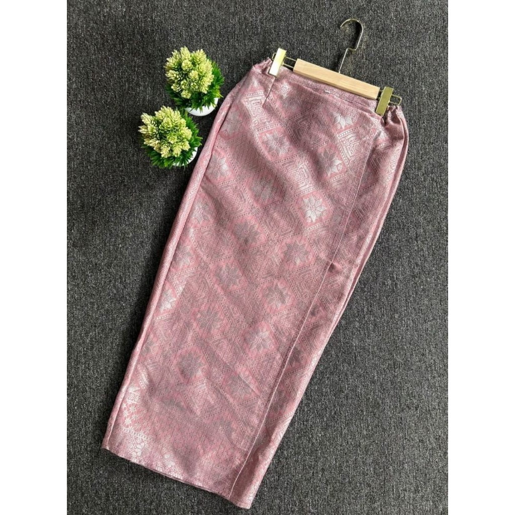 Jual Rok Span Songket Palembang Premium/Rok Songket Instan/Rok Songket ...