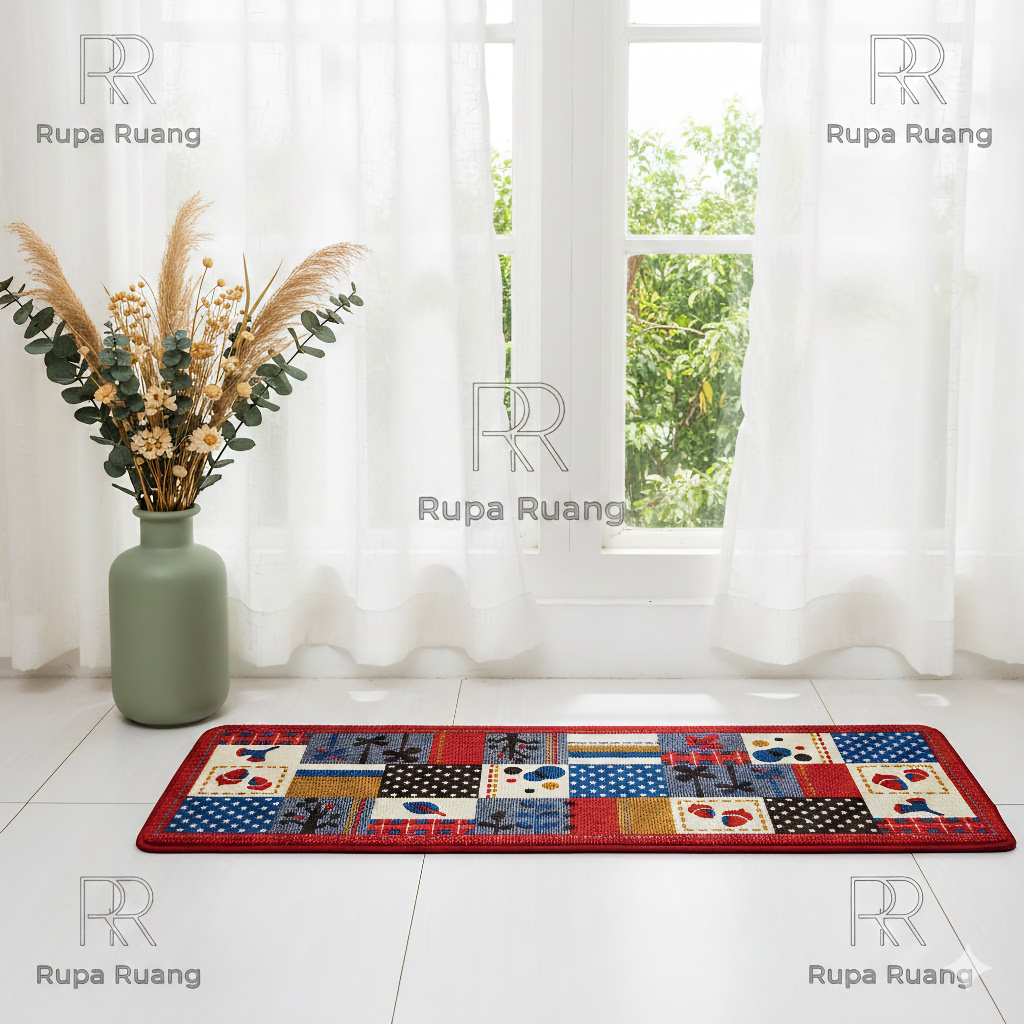 Jual Keset Panjang Anti Slip - Quilt Patch / Karpet Runner / Keset ...