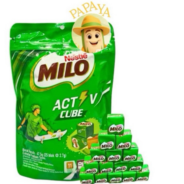 Jual NESTLE MILO ACTIVE CUBE 67,5 G | Shopee Indonesia