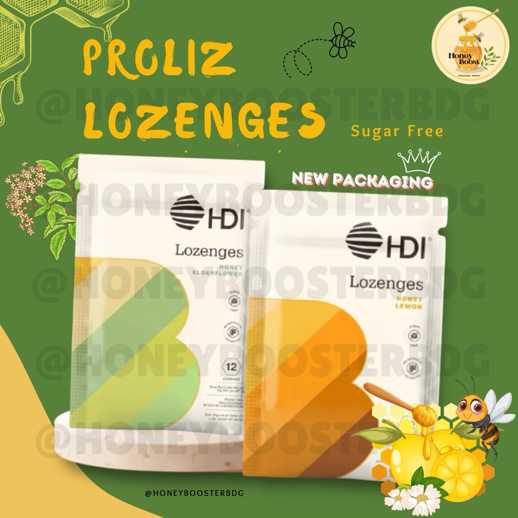 Jual Permen Madu Proliz Lozenges Exp 2028 Honey Lemon / Honey ...