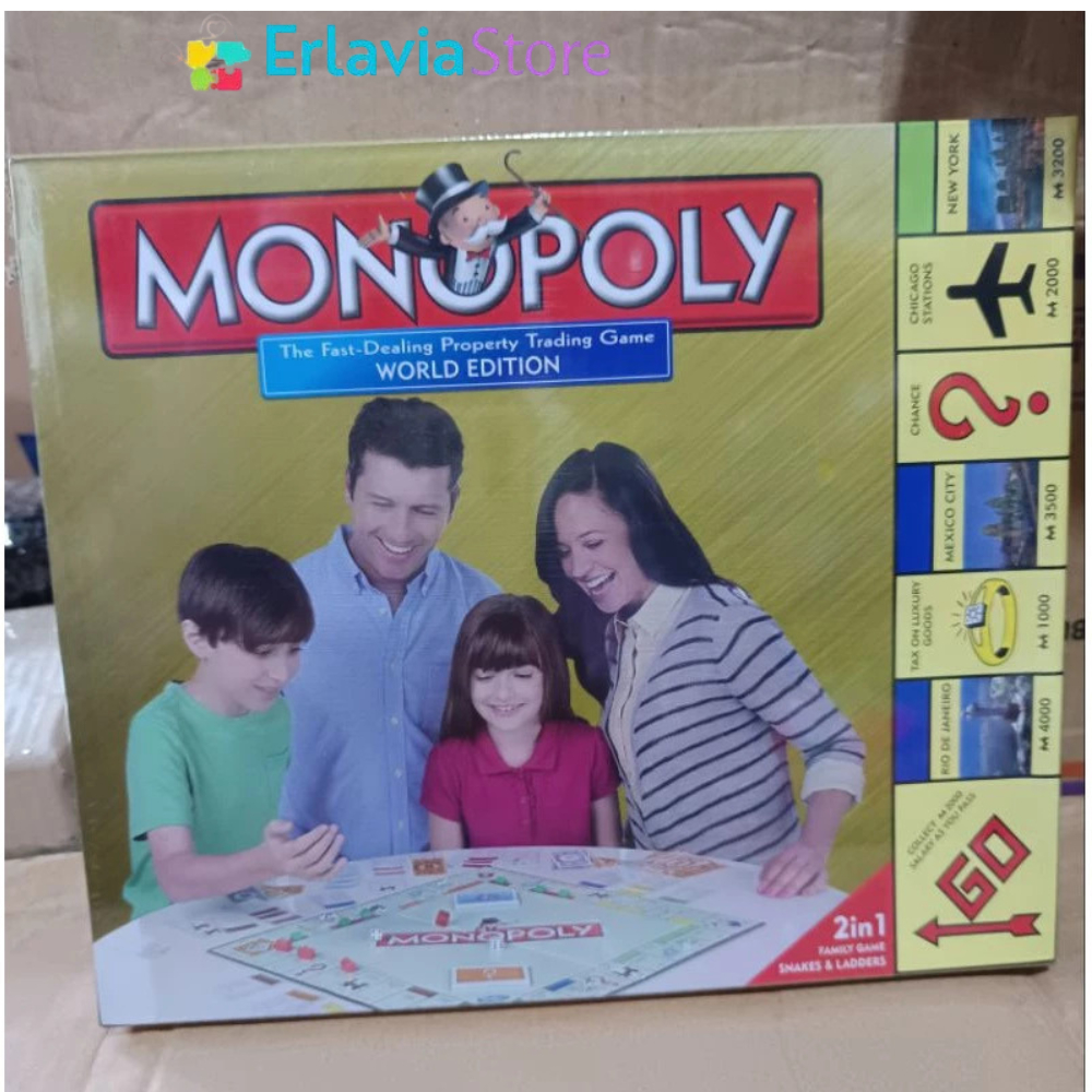 Jual Monopoly World Edition - Monopoli label SNI Edisi Dunia Dalam ...