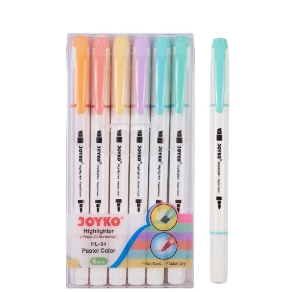 Jual Stabilo Joyko HL-54 Harga 1 Pack Isi 6 Pcs | Shopee Indonesia