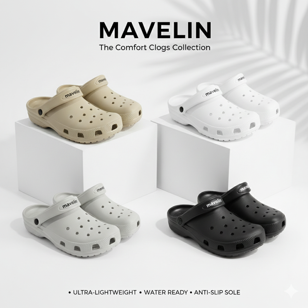 Jual MAVELIN Classic Clog | Sandal Baim Kodok Pria Wanita | Sendal ...