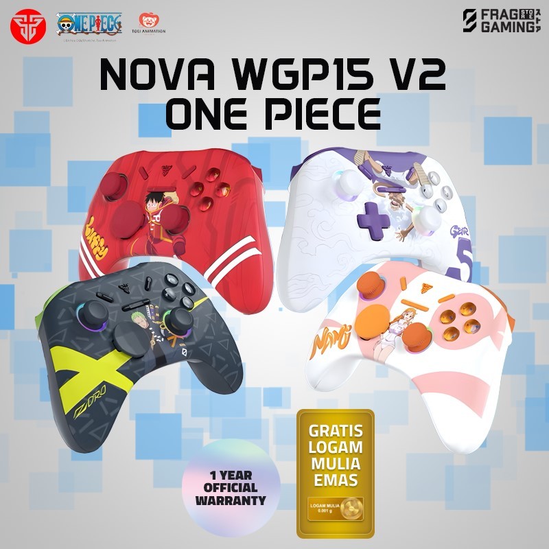 Jual FANTECH x ONE PIECE WGP15 / WGP-15 V2 Eos Pro Gamepad Gaming ...