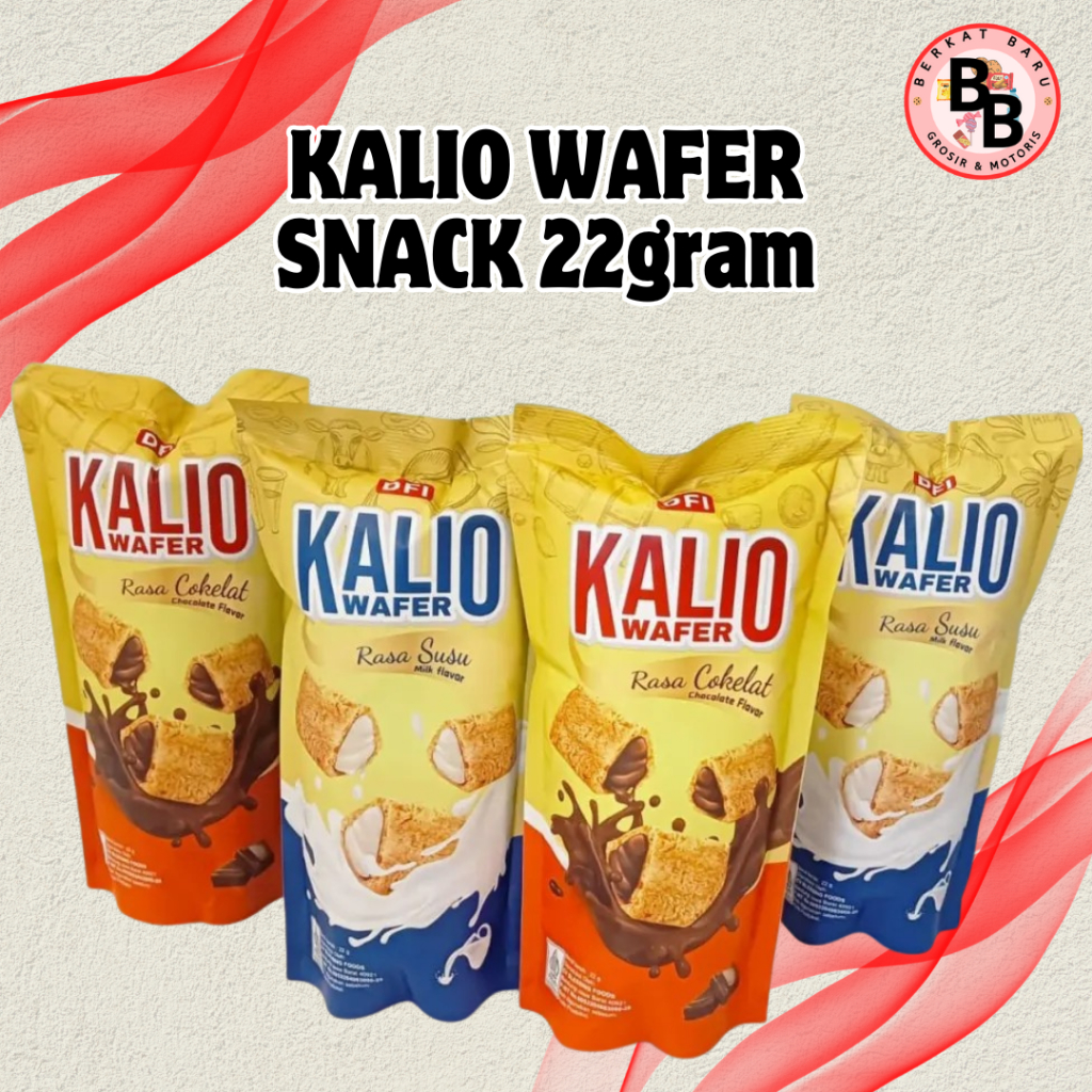 Jual [BB SNACK] KALIO WAFER SNACK 22gram | Shopee Indonesia
