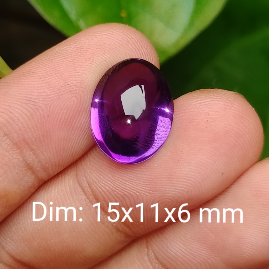 Jual BATU KECUBUNG UNGU SINTETIS SUPER BAGUS cek batu lainnya yaman api ...