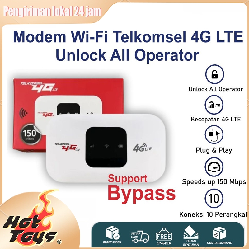 Jual Siap Modem WiFi MiFi Telkomsel K300 4G LTE Unlock ALL Operator ...