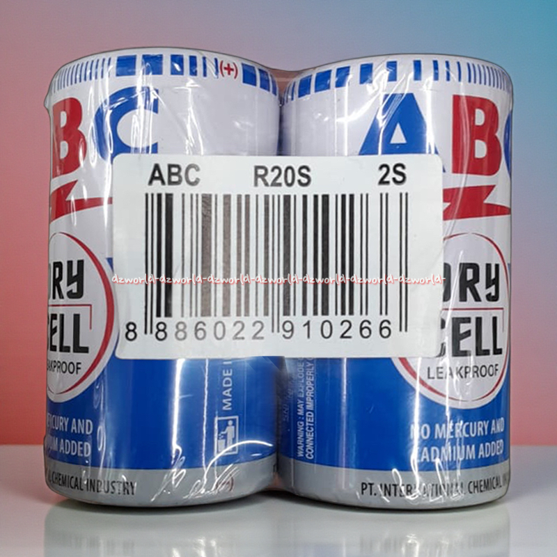Jual ABC Besar A1 2pcs Baterai ABC Biru Dry Cell A Satu Batu Batrai ...