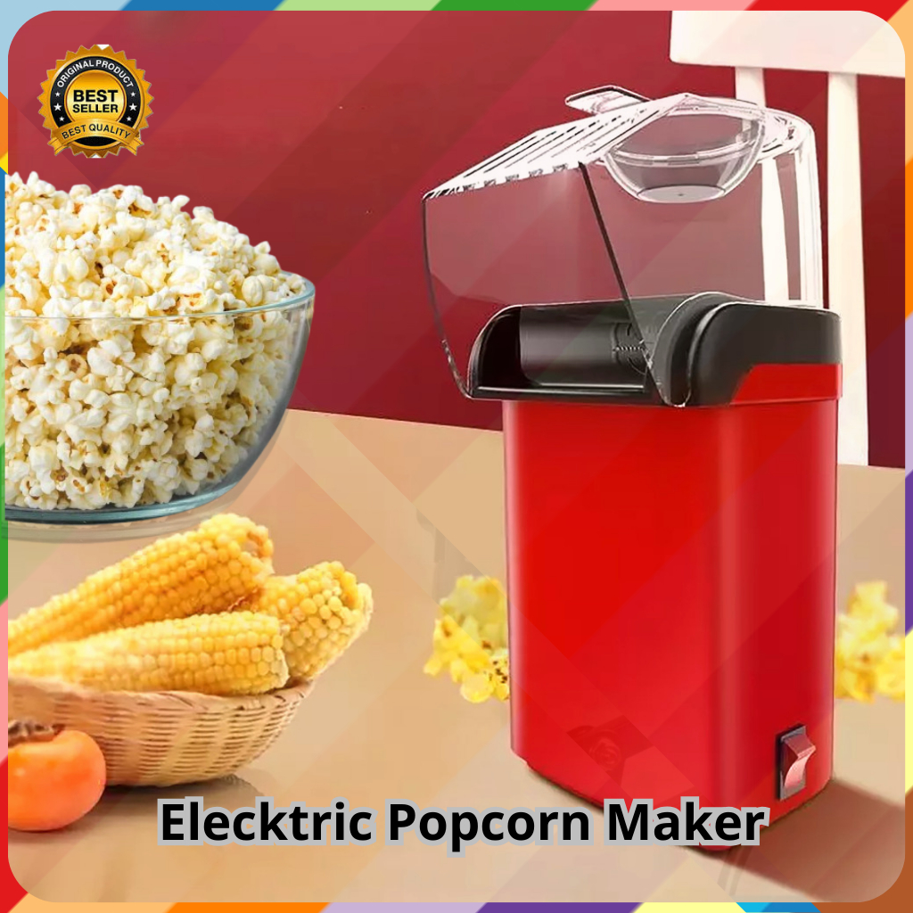 Jual Mesin Electric Buat Popcorn Mini Maker Hot Air Corn Machine 60gram ...