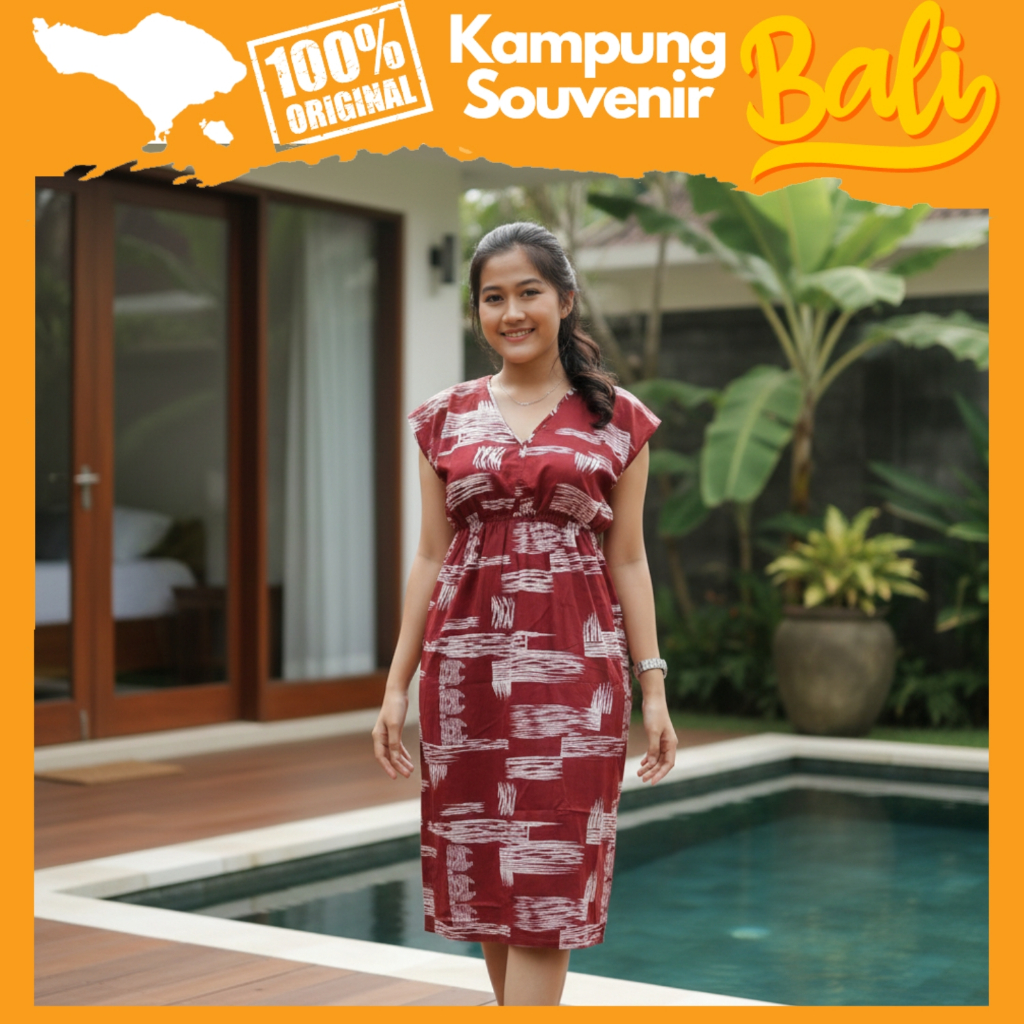 Jual Daster Bali Manohara Pendek Allsize Rayon Adem Baju Tidur Wanita ...