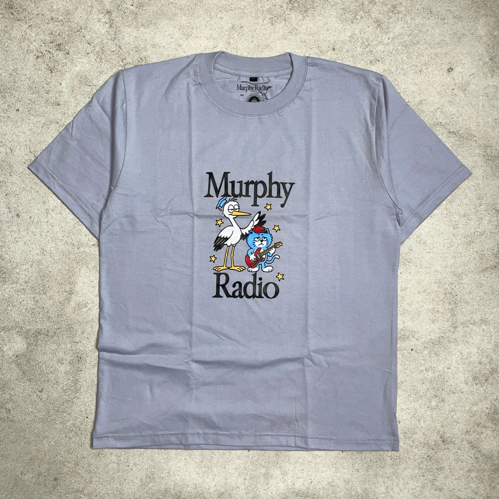 Jual Murphy Radio x Ikatan Keluarga Midewest | Tshirt Light Grey ...