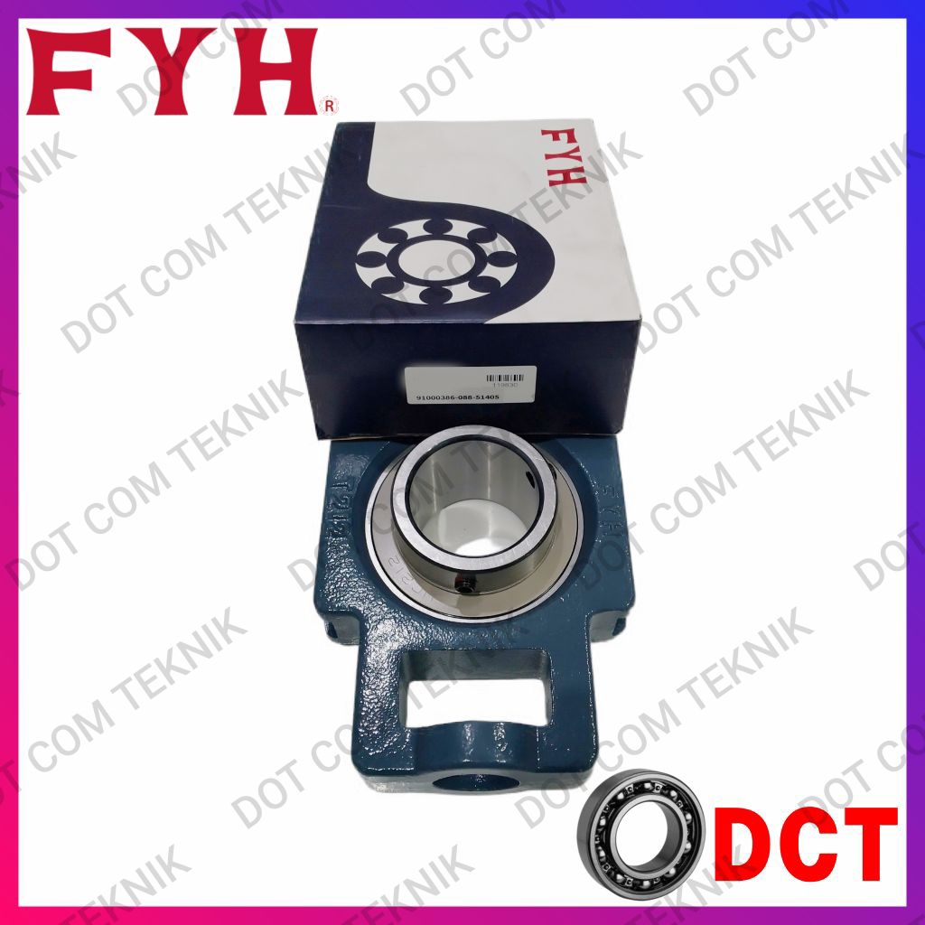 Jual PILLOW BLOCK BEARING UCT 209-27 FYH (AS : 1 11/16" atau 42,86MM ...