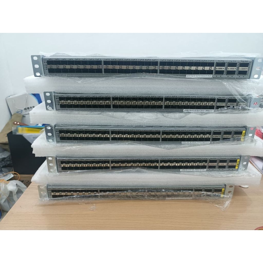 Jual Switch hub cisco nexus N9K-93180YC-EX 48 x 1G/10G/100G second ...