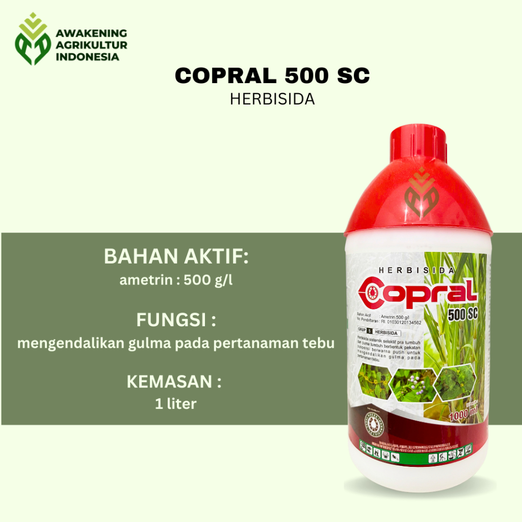 Jual COPRAL 500 SC HERBISIDA 1 LITER | Shopee Indonesia