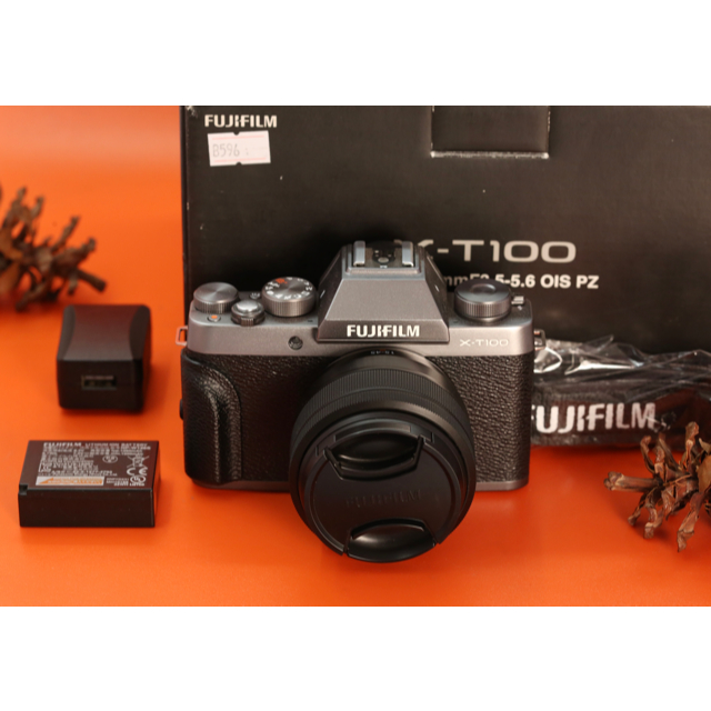 Jual Fujifilm X-T100 XT100 With Kit Fullset B596 | Shopee Indonesia