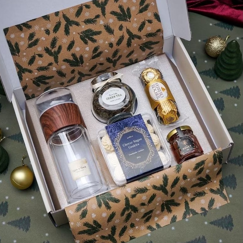 Jual christmas hampers kado natal ucapan terima kasih kado birthday ...