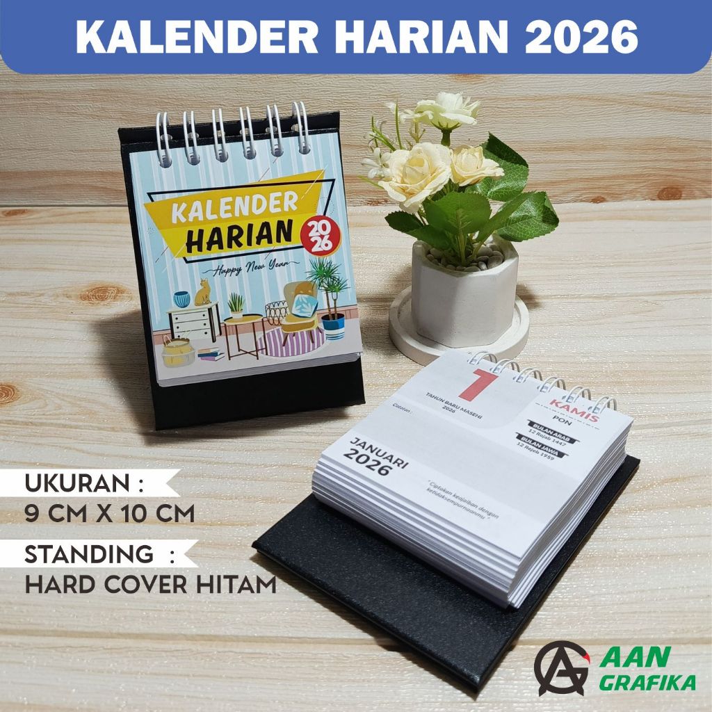 Jual Kalender Harian 2026 | Kalender Harian Murah 2026 | Shopee Indonesia