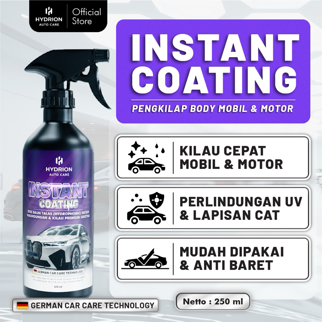 Jual Pengkilap Body Mobil Motor / Instant Coating Nano Ceramic / Kilap ...
