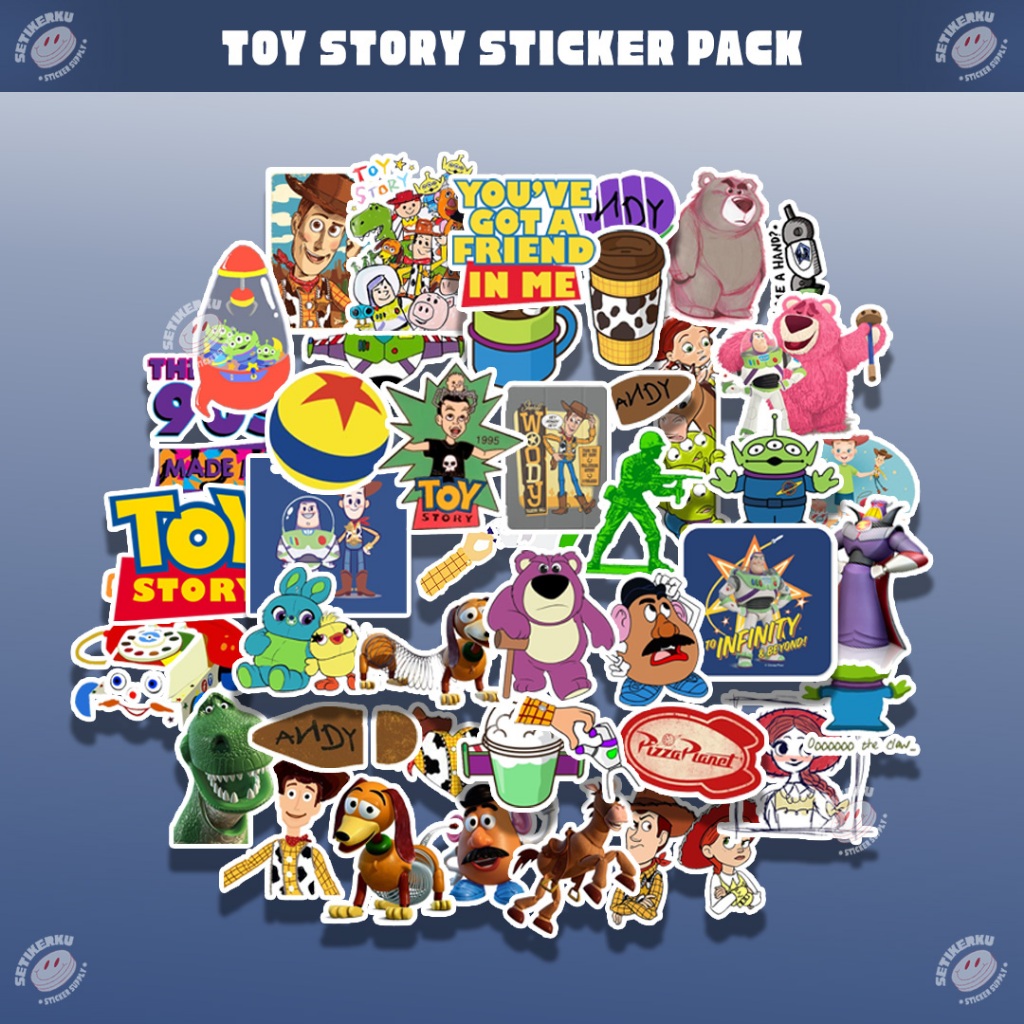 Jual TOY STORY Sticker Pack A5 | stiker toy story aesthetic | Shopee ...