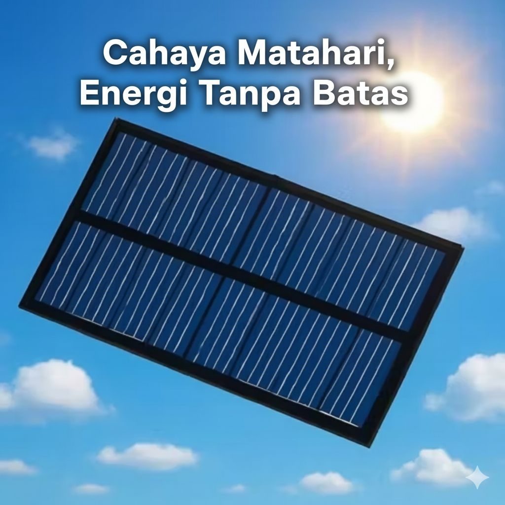 Jual Solar Panel Cell Mini Module 5V 1.1W 220MA Surya Cahaya Matahari ...