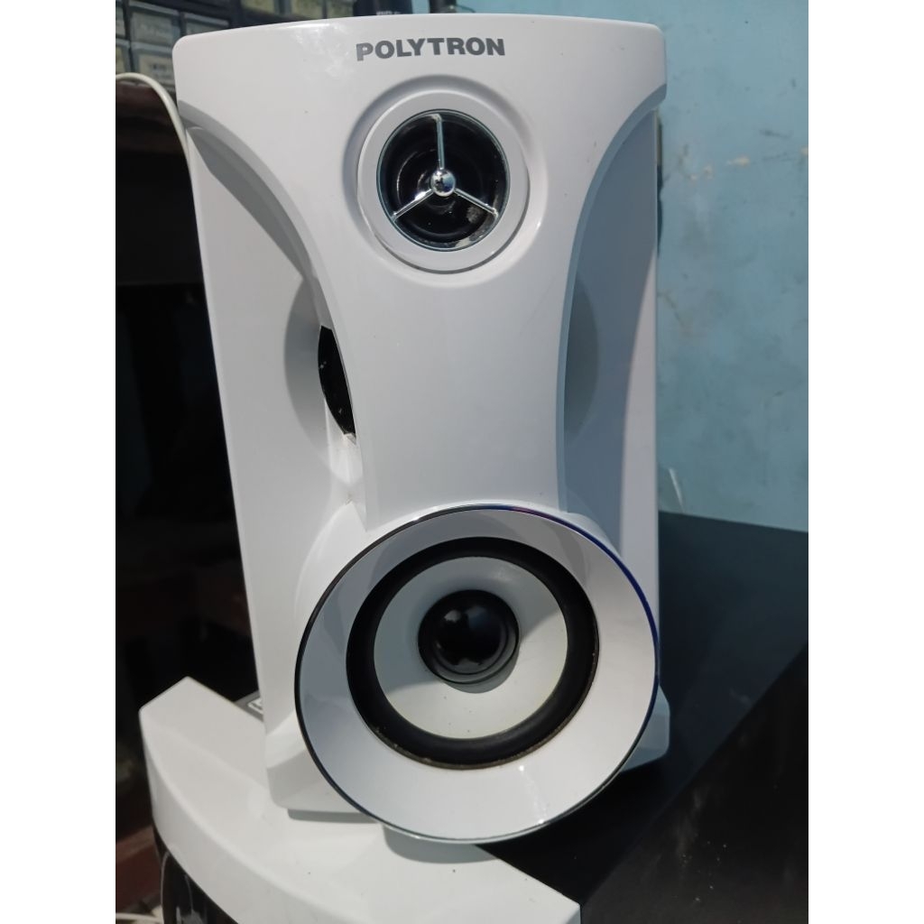 Jual Speaker Satelit Polytron PMA 9505 Putih | Shopee Indonesia