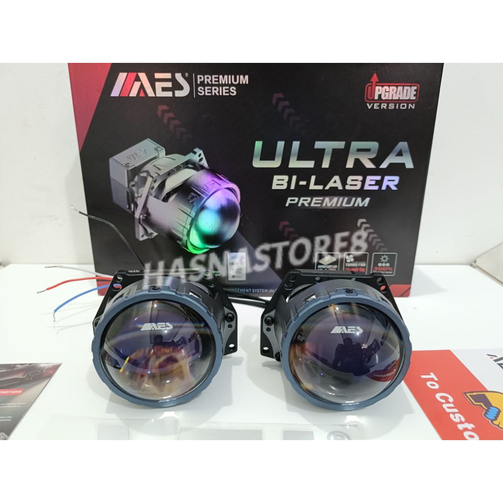 Jual BILED BI LASER ULTRA BILED PROJECTOR TURBO SE ULTRA PREMIUM COOLER ...
