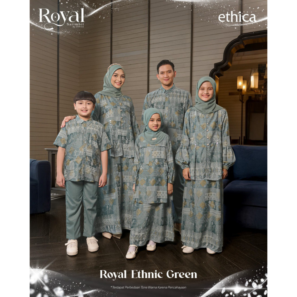 Jual ETHICA SARIMBIT ROYAL SERIES 2026 | ETHNIC GREEN | Shopee Indonesia
