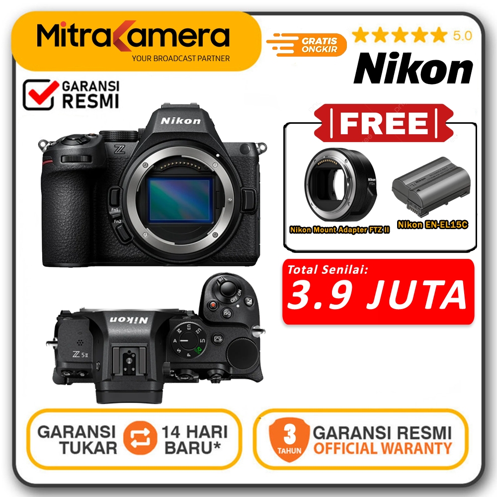 Jual Nikon Z5 II Body Only Mirrorless Camera Nikon Z5II Z5 Mark II Z5 2 ...