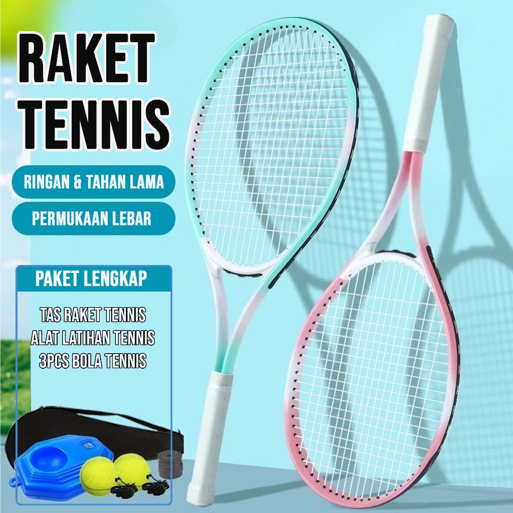 Jual Raket Tennis/Raket bola tenis/Raket Tenis/raket tenis lapangan SET ...