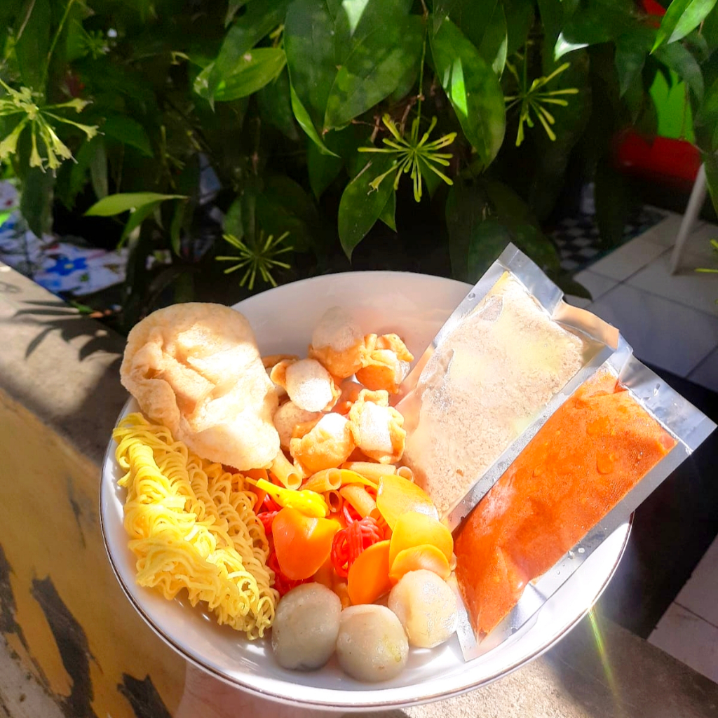 Jual Seblak mamah saleh | seblak instant | Seblak Cilok Jando | Shopee ...