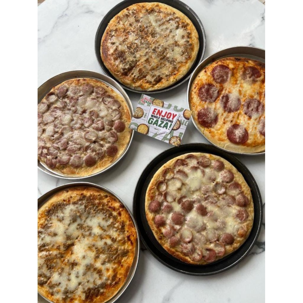 Jual ( READY STOCK) PIZZA GAZA MEDIUM FROZEN All Varian (Diameter 20cm ...