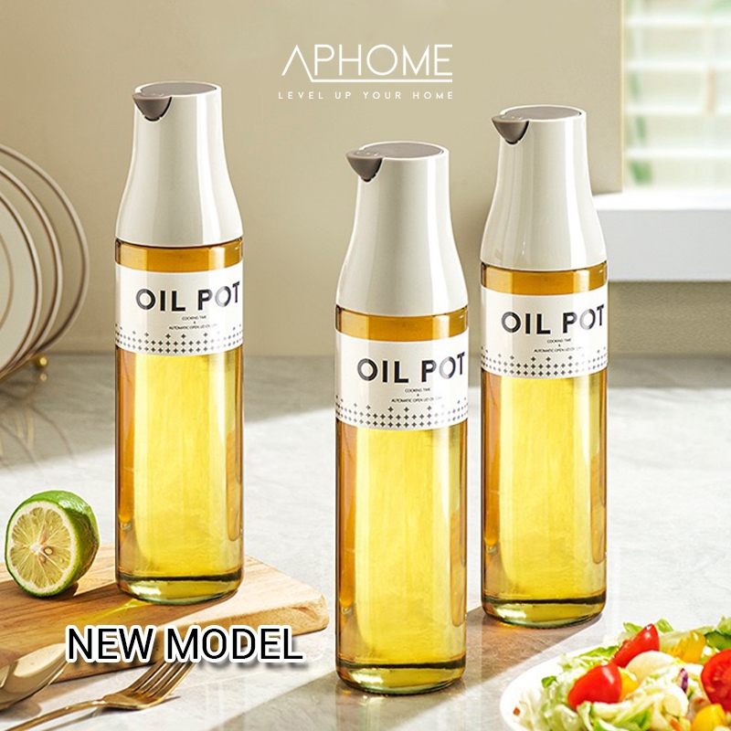 Jual APHOME Botol Minyak Kaca 500ml Botol Kecap Botol Saos Estetik ...