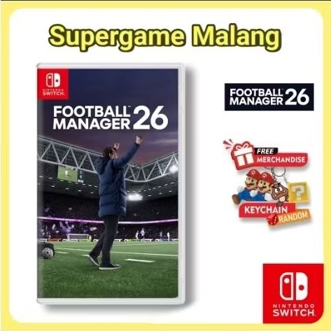 Jual Football Manager 2026 Switch Nintendo FM 26 Gaming | Shopee Indonesia