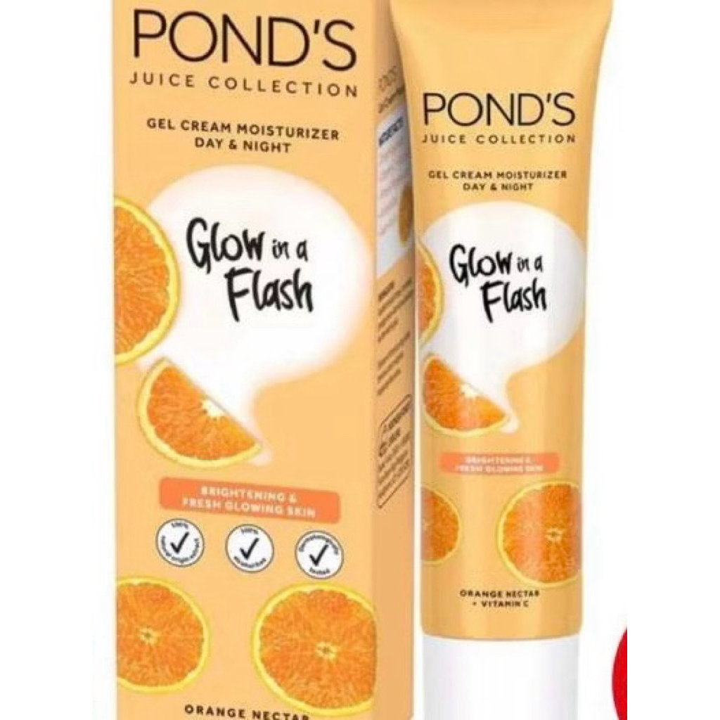 Jual Ponds Juice Collection Moisturizer Orange Nectar + Vit C 20gr ...