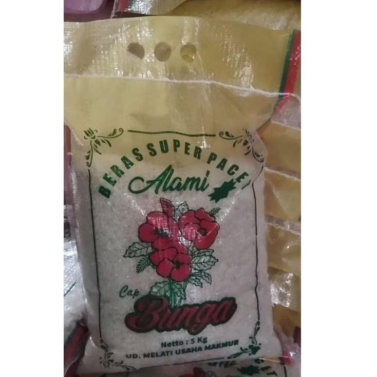 Jual Beras Bunga 5kg + minyak | Shopee Indonesia
