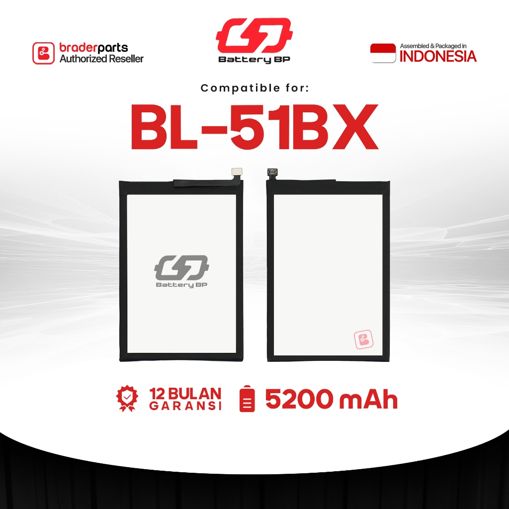 Jual Battery Bp BraderParts BL-51BX For Infnix Note 8 | Hot 10 | Hot 11 ...