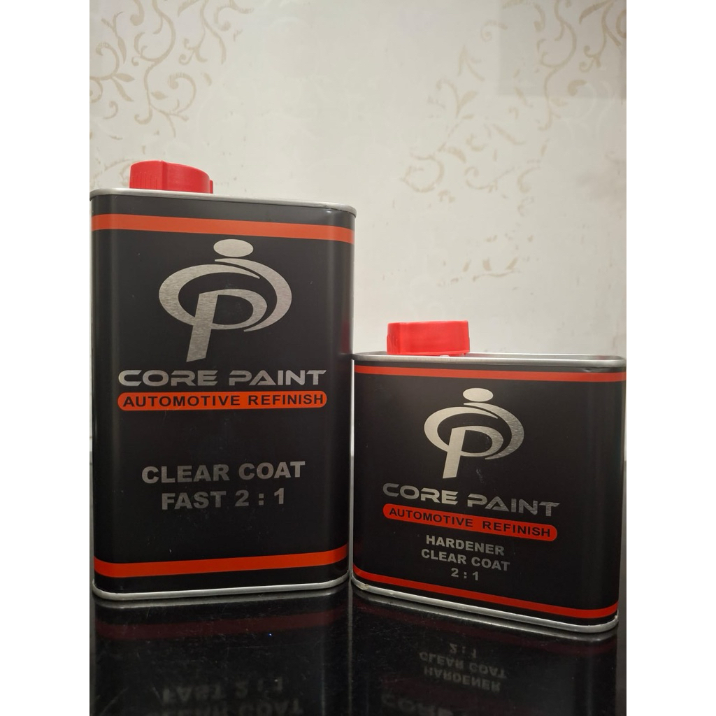 Jual CLEAR COAT/PERNISH CORE PAINT 2:1/FAST DRY/PREMIUM CLEAR 1500ML/1 ...
